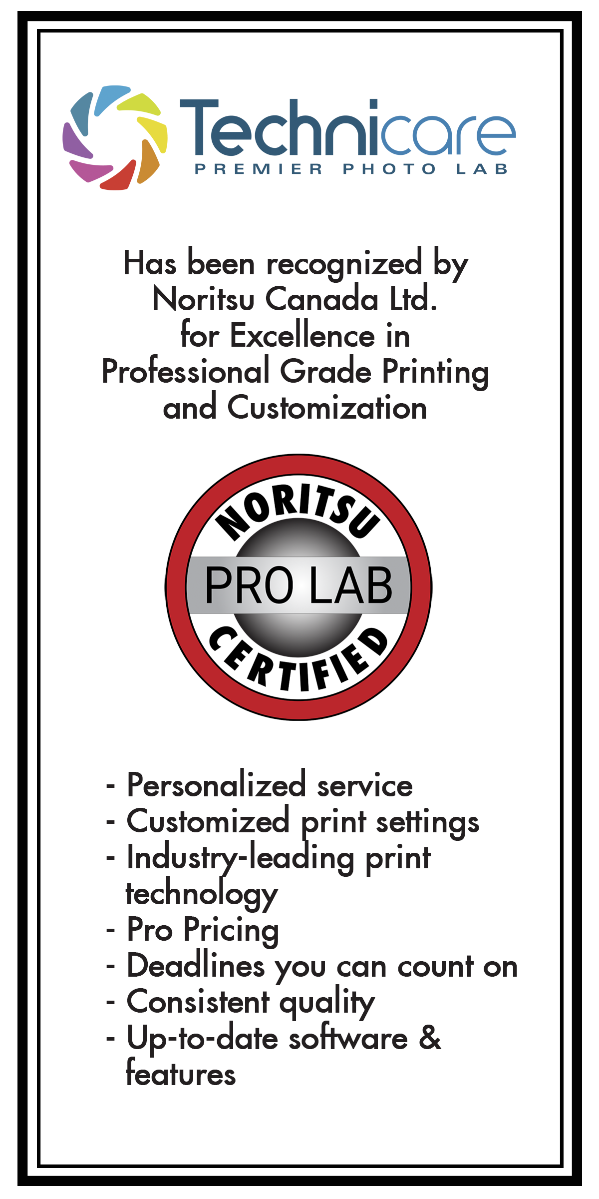 Noritsu Canada | Technicare